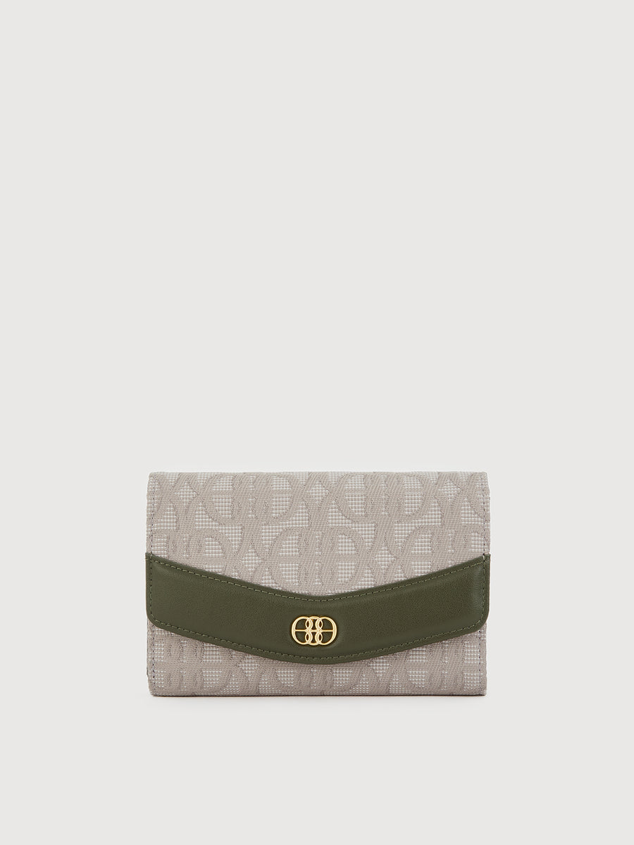 Nuccia Monogram Trifold Short Wallet – BONIA Indonesia